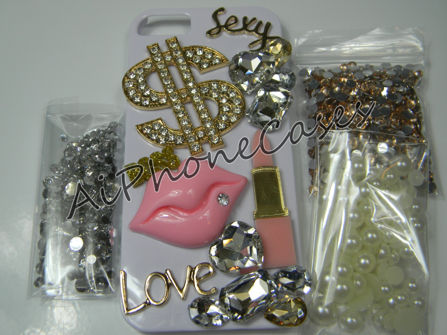 Gold And Pink Money Boss Chick Design on Luulla
